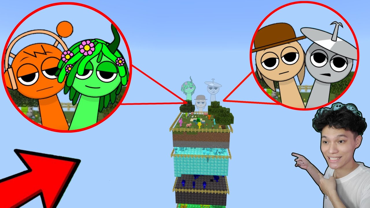 Simon luôn trên đảo khoáng sản trở lại phía sau nhà cây tre Trong ...