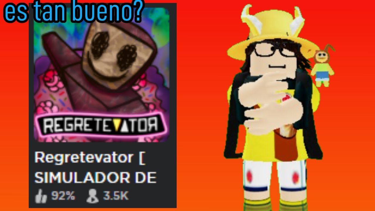 JUGANDO REGRETEVATOR EN ROBLOX - YouTube