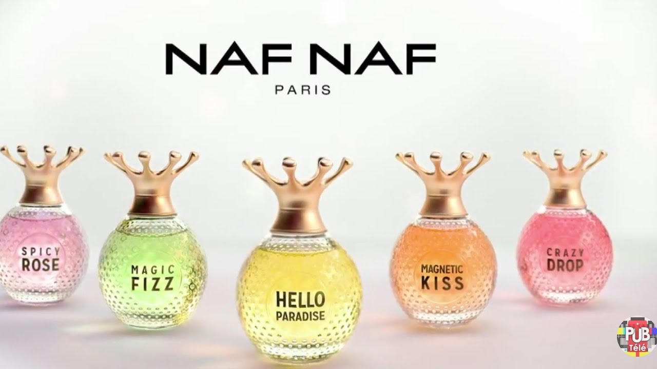Naf Naf Paris "mes cinq émotions" Pub 20s - YouTube