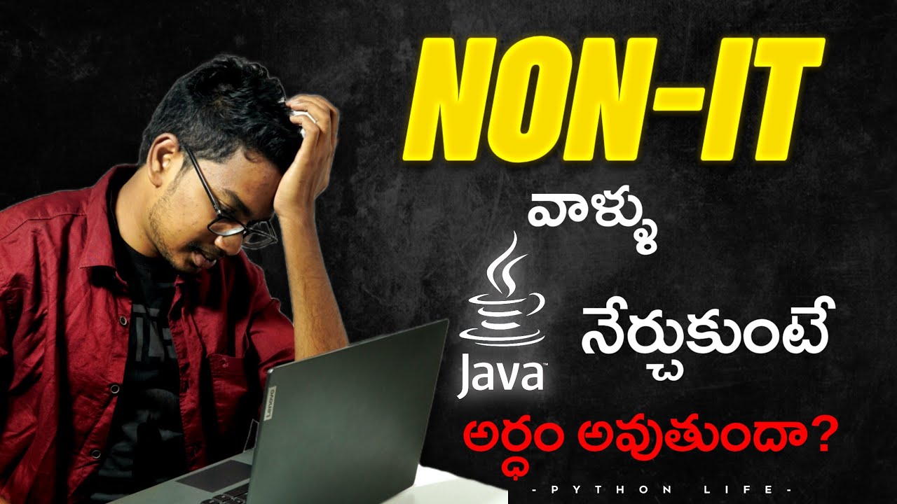 Can Non IT Students Learn Java | Java Telugu - YouTube
