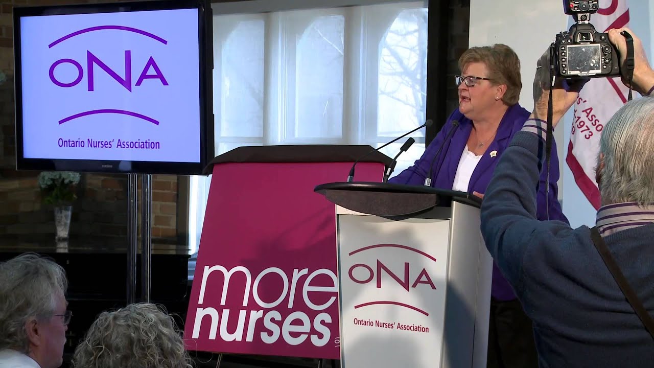 ONA More Nurses Campaign Launch - YouTube