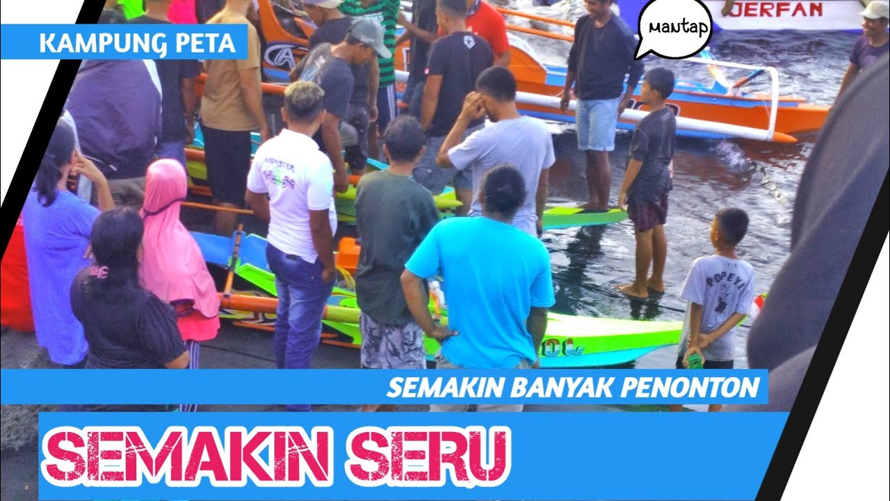 S3MAKIN SERU|| balap pamboat dan pakura - YouTube
