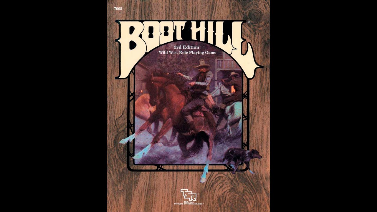 80's Table Top RPG Boot Hill Edition Review - YouTube