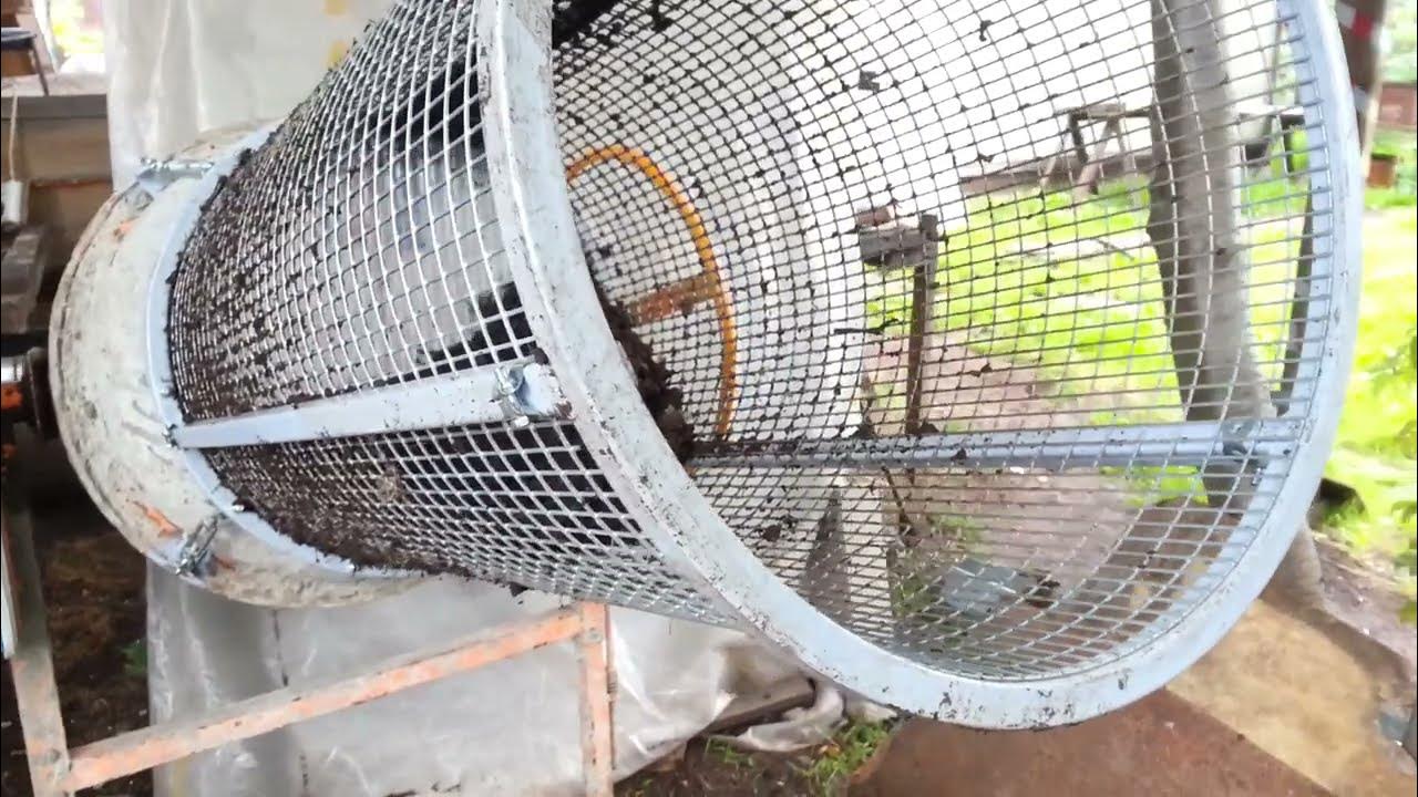 Сито механическое своими руками. Mechanical sieve with your own hands ...
