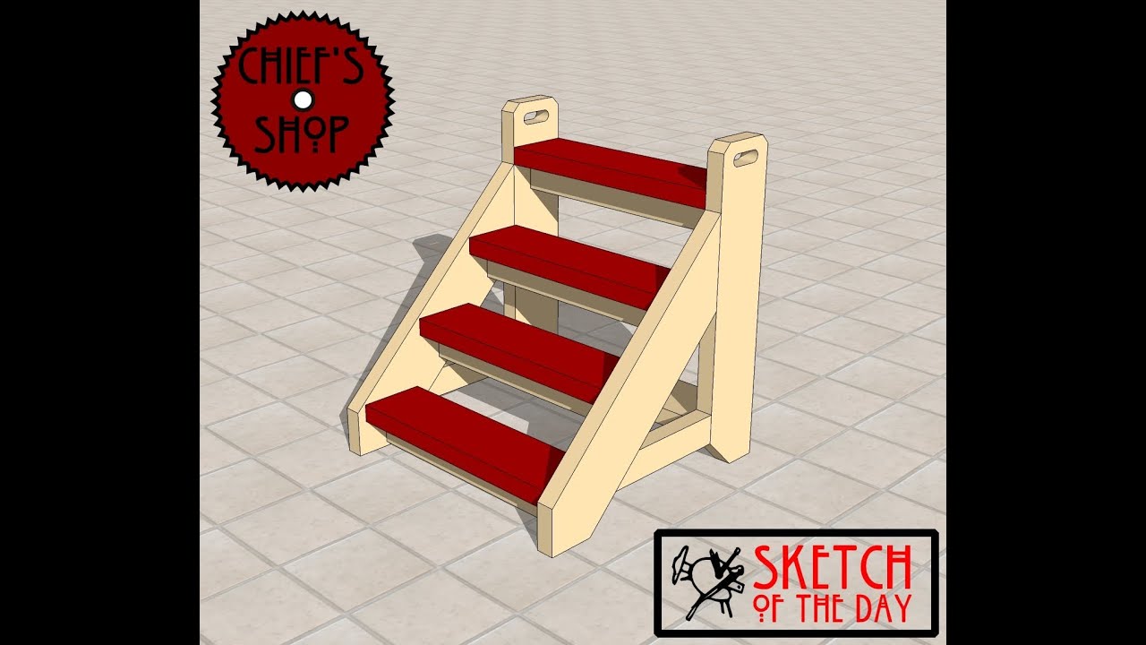 Chief's Shop Sketch of the Day: Utility Steps - YouTube