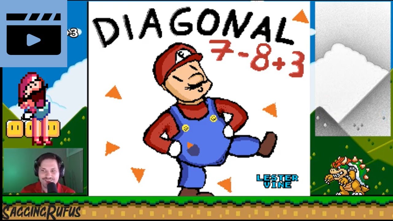Super Diagonal Mario 7-8+3 - YouTube