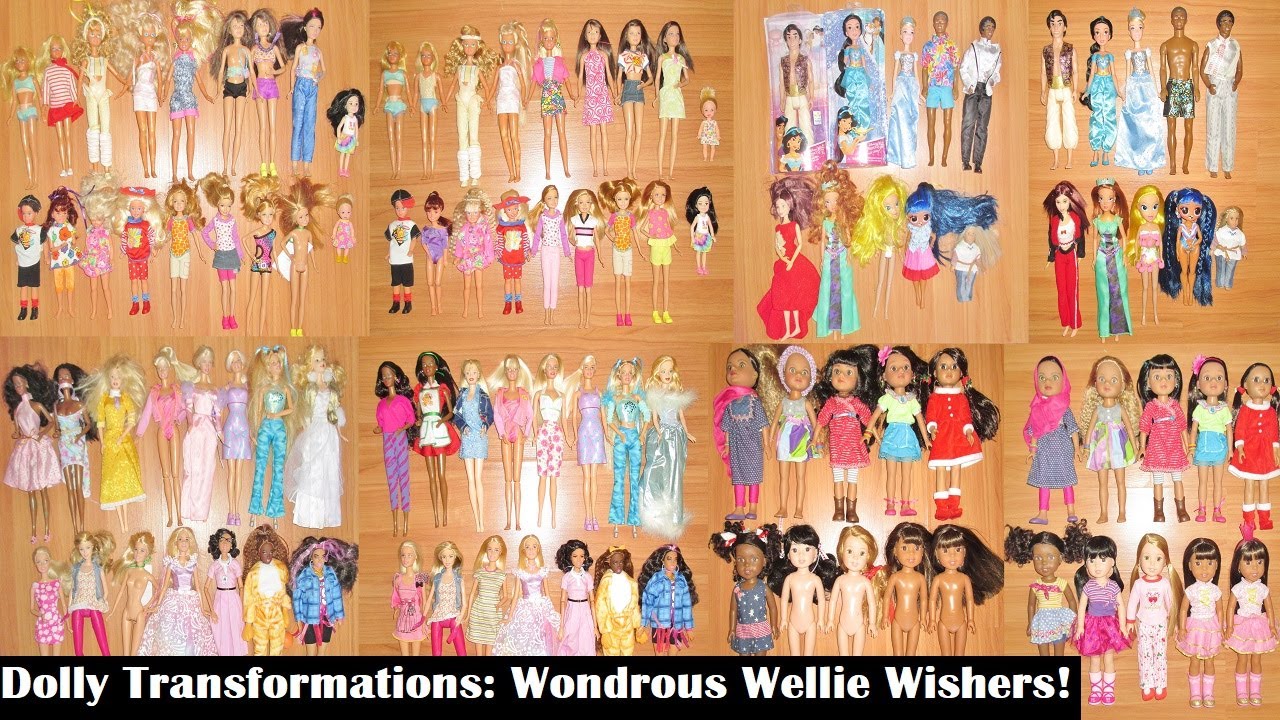 Dolly Transformations: Wondrous Wellie Wishers! - YouTube