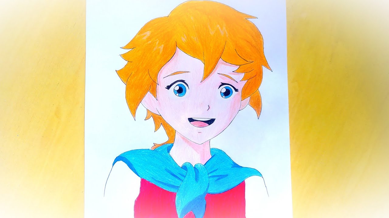 drawing Remi Homeless Child Remi||dibujo Remi || ريمي بالخطوات مع ...