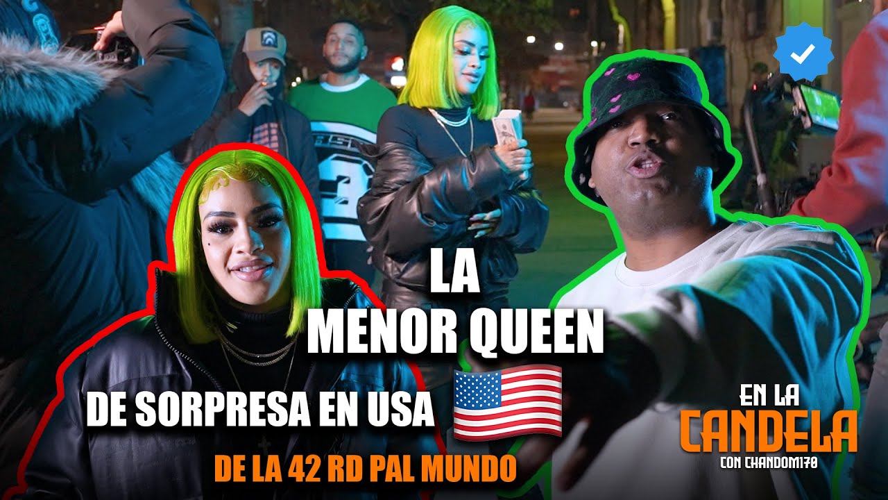 "TU NO CORRE" DETRAS DE CAMARA - LA MENOR QUEEN DE SORPRESA EN USA ️🗽DE ...
