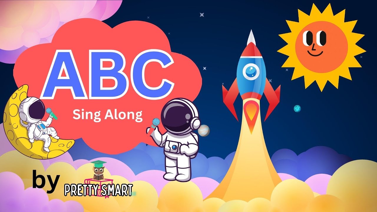 ABC Sing Along // Pretty Smart TV ABC song Alphabet Learn ABCs outer ...