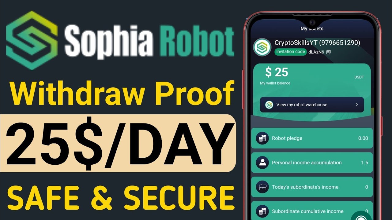 Best Sophia Robot Mining Website | instant withdrawa | Sophia Robot ...