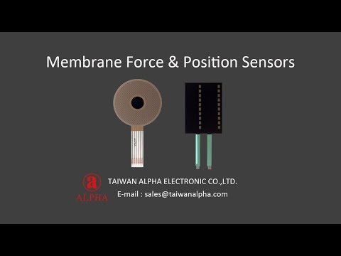 Membrane Force & Position Sensor - YouTube