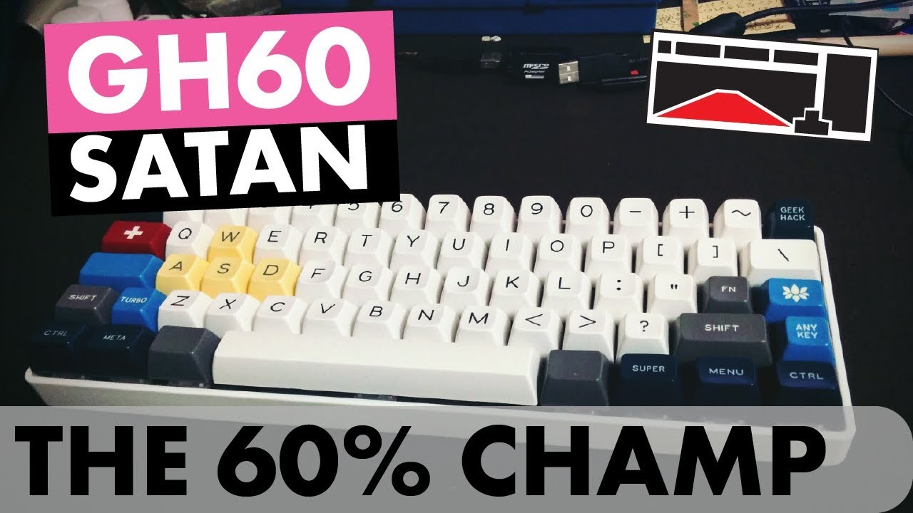 [Keyboards] GH60 Satan - I Built a 60% Mechanical Keyboard - YouTube