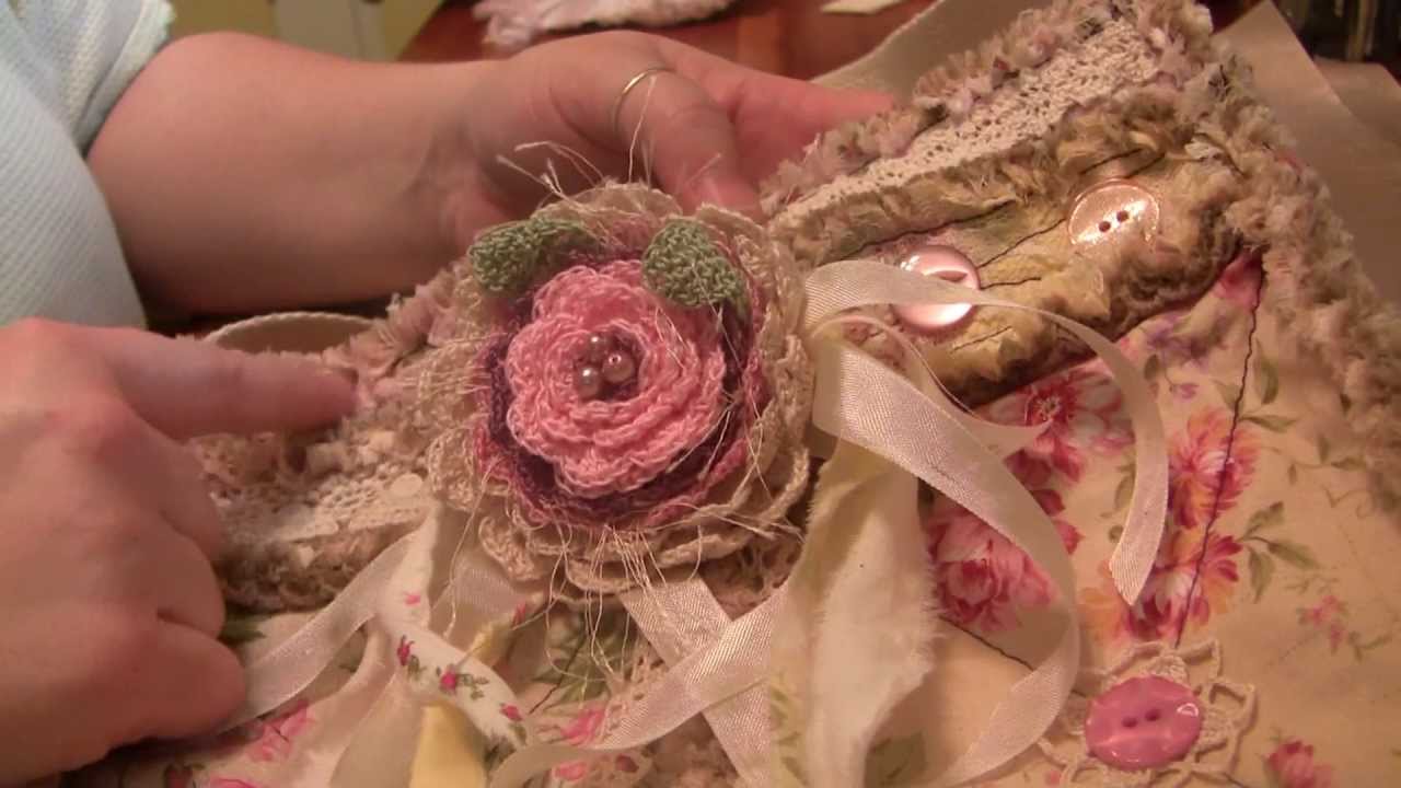 Rag Bag Crochet Flower Other Projects - YouTube