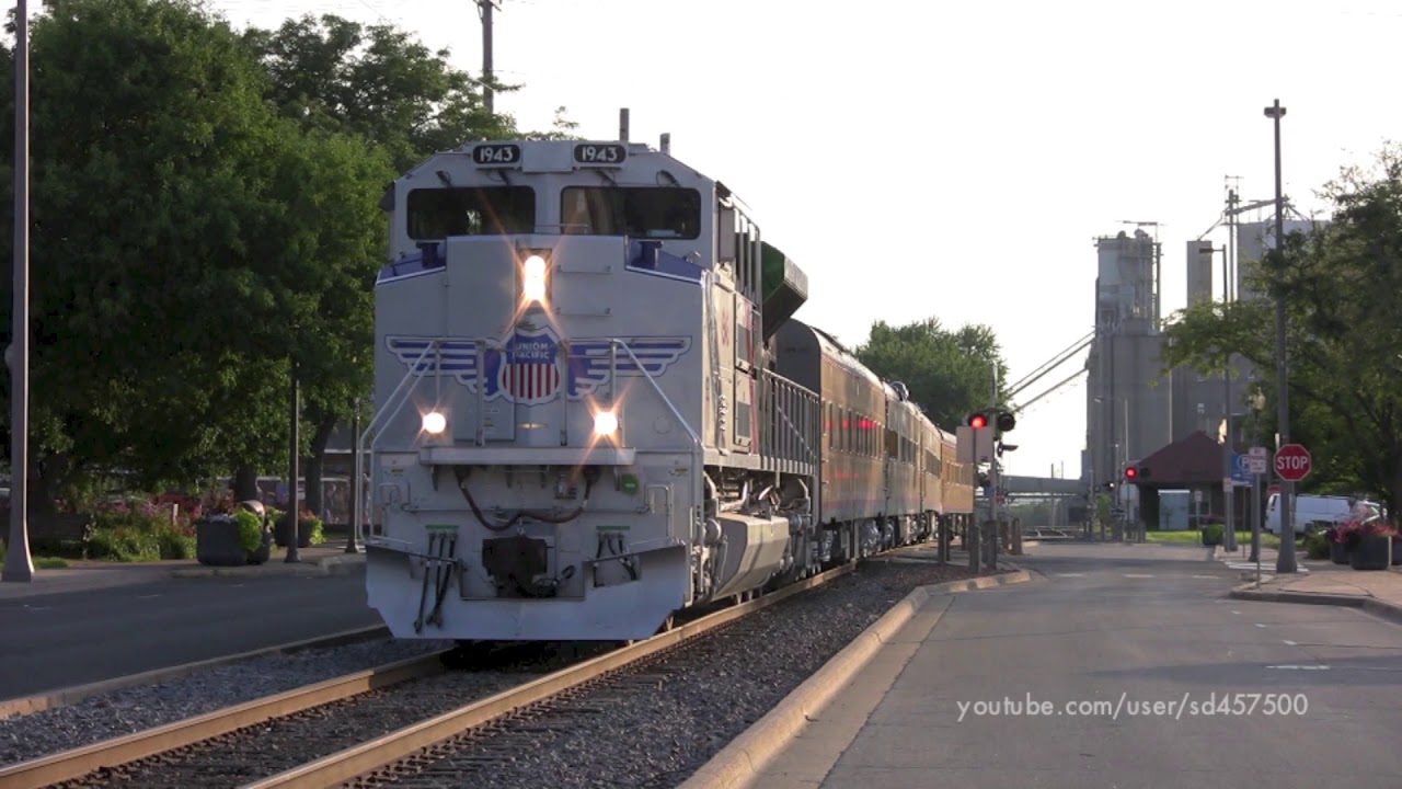 UP 1943 - Spirit of the Union Pacific in Minnesota - YouTube