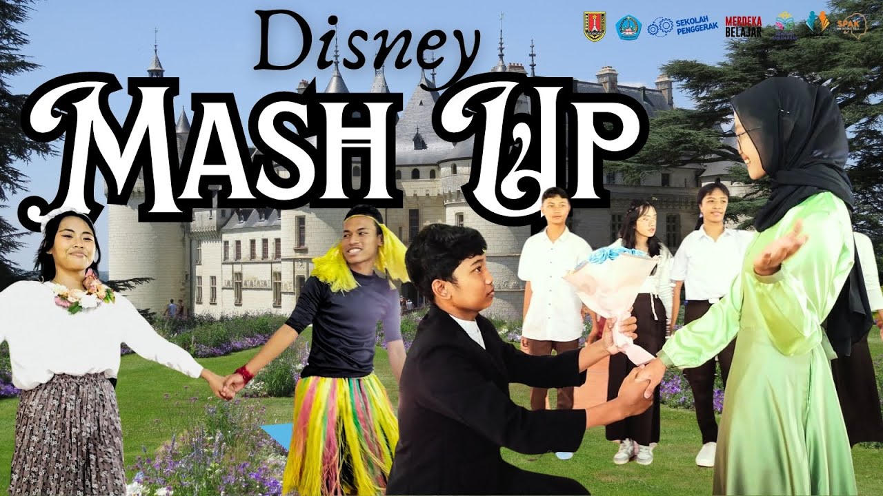 Tari Kreasi DISNEY MASH UP - YouTube