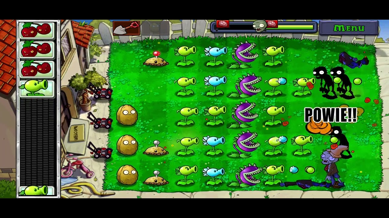 Plants VS. Zombies - Stage 10 - BEFORE THE NIGHT FALLS - YouTube