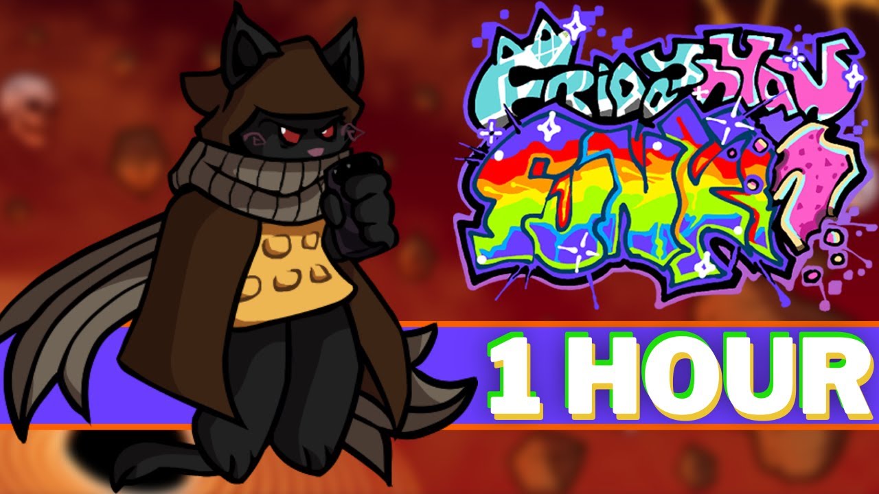 EDGELORD - FNF 1 HOUR SONG Perfect Loop (VS Nyan Cat V1 FULL WEEK I ...