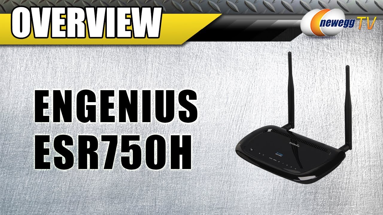 Newegg TV: EnGenius ESR750H Dual-Band Wireless-N Router Overview - YouTube