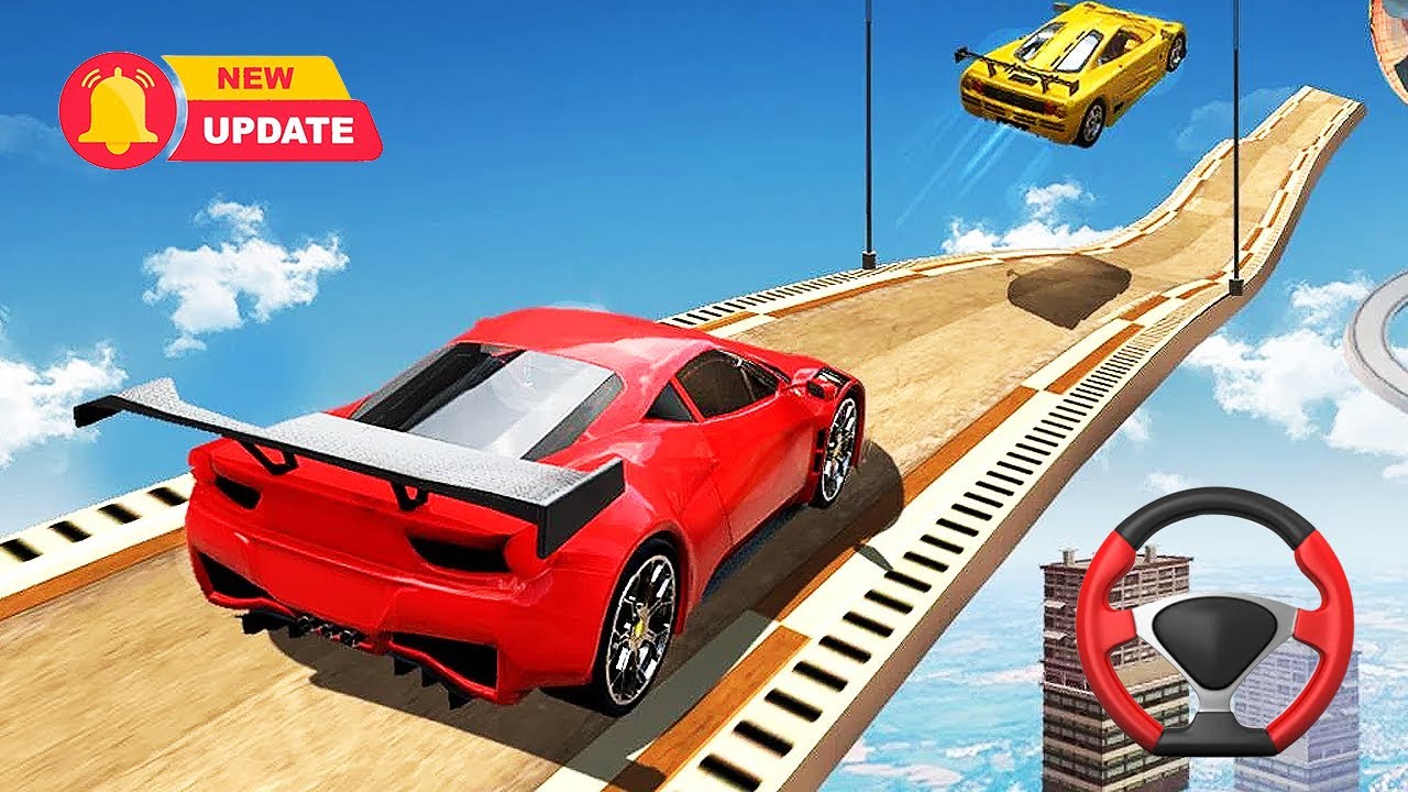 Car Rising Stunts Extreme Car Driving - Impossible Stunt Car Driver ...