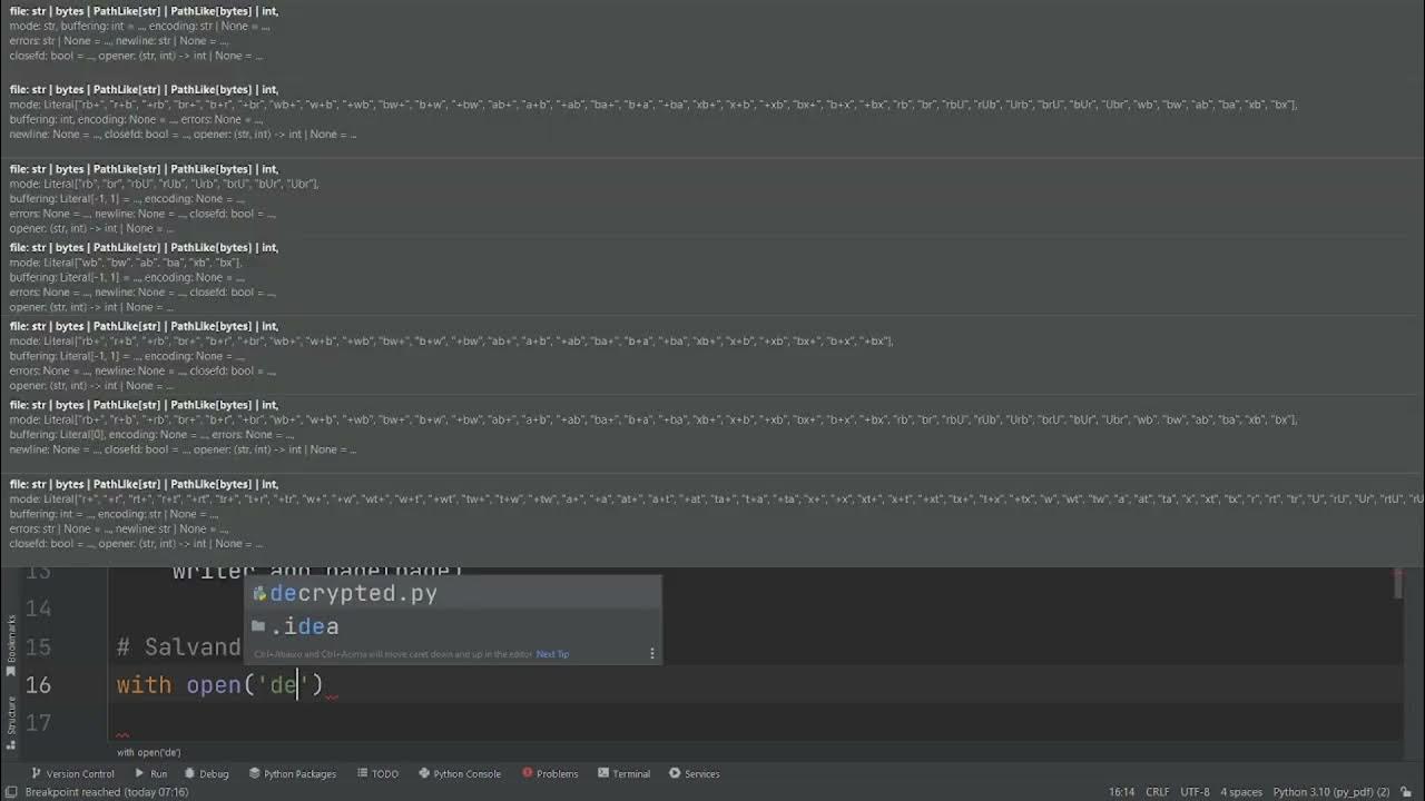 412 - Removendo a senha de um arquivo pdf com PyPDF Python - YouTube