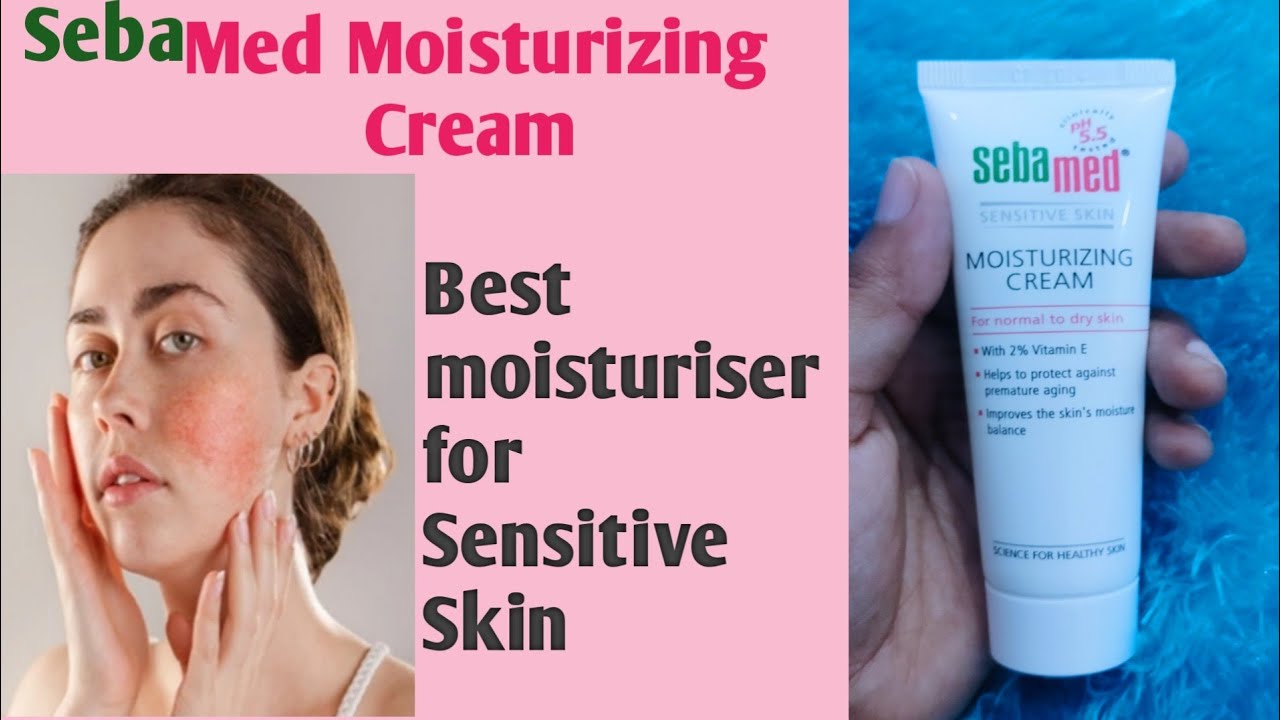 SebaMed Moisturiser Cream Review...Best For Sensitive Skin - YouTube