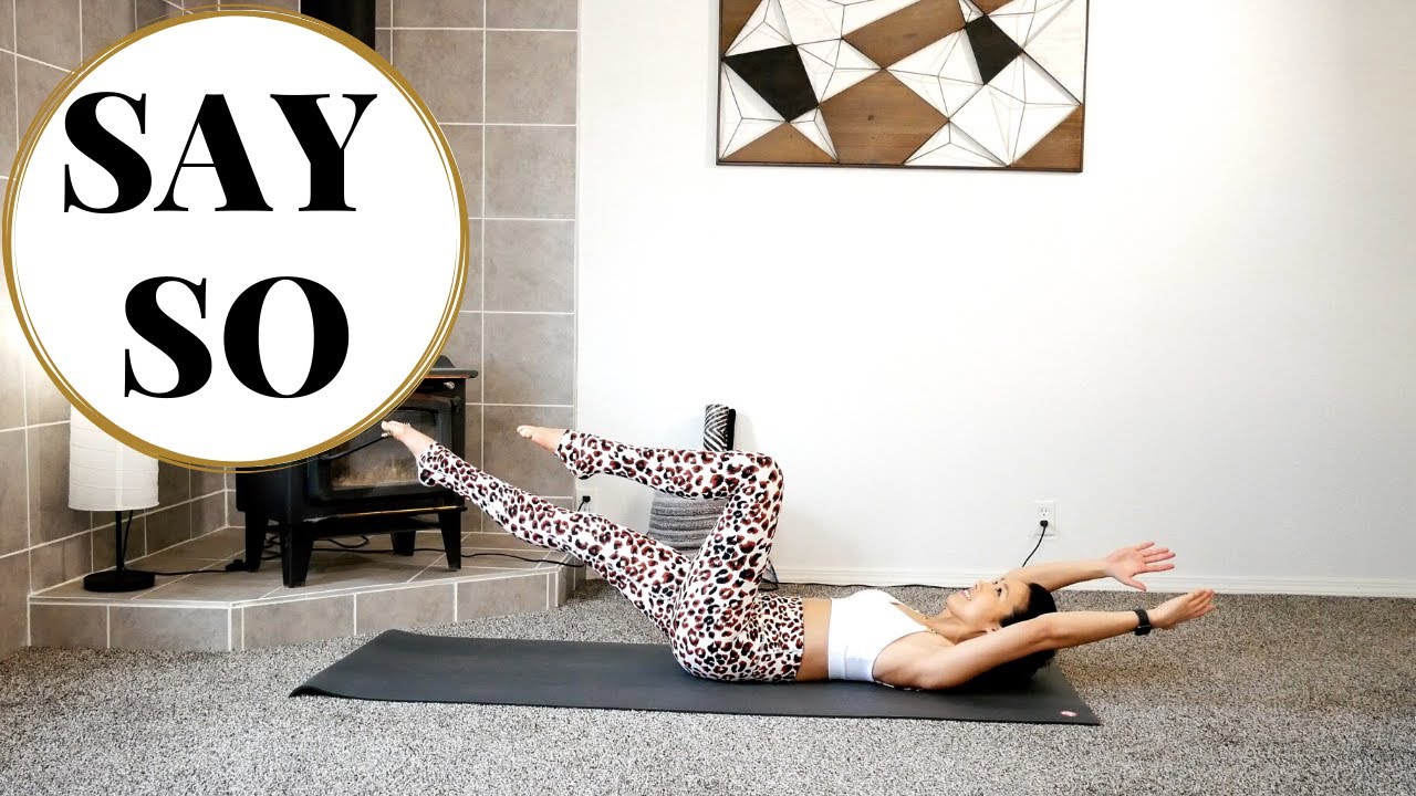 Say So- Doja Cat | Core Ab Workout | No Equipment - YouTube
