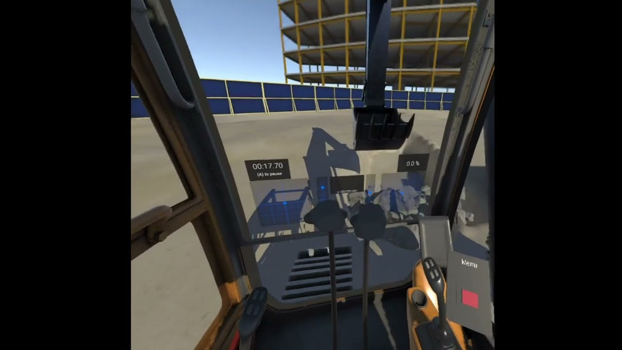 VR Excavator Digging Experience - Vantage Interactive