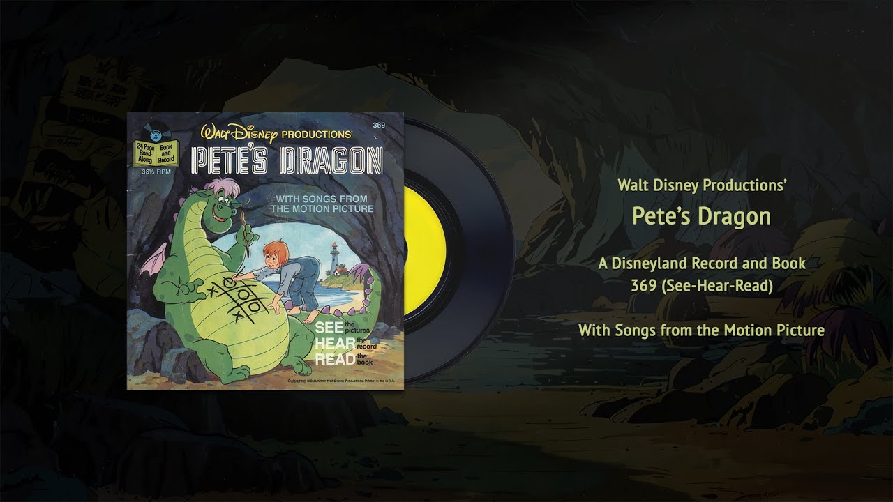 Walt Disney's Pete's Dragon (See-Hear-Read 369) | Vintage Disney Vinyl ...