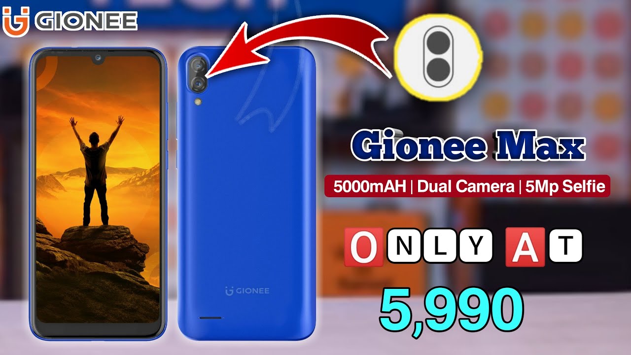 Gionee Max 🔥 Best Smartphone Under 6000 || Gionee Max Full Review ...