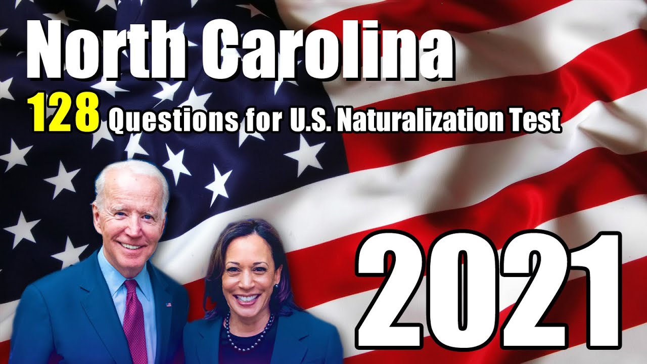 [North Carolina version] U.S. 128 Civics questions for the ...