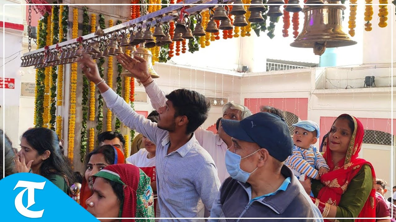 Haryana minister Mool Chand Sharma pays obeisance at Mansa Devi temple ...