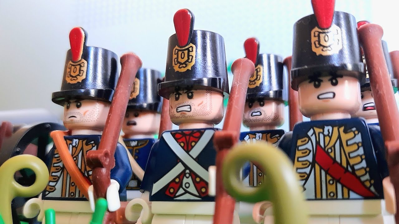 Lego Battle of Waterloo the guard assault stop motion 18.7.1815 (film ...