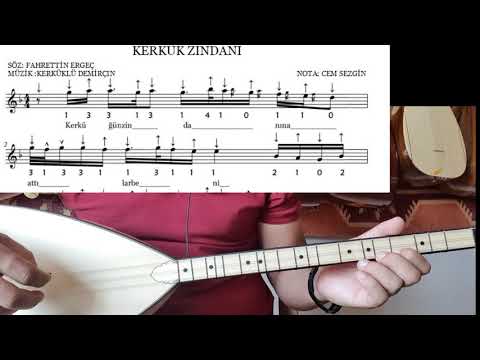 KERKÜK ZİNDANI Bağlama #solfej