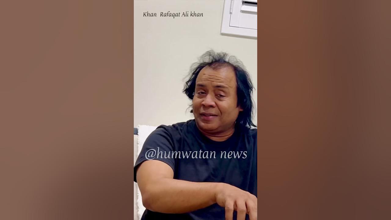 Ghazal by Rafaqat Ali khan - YouTube