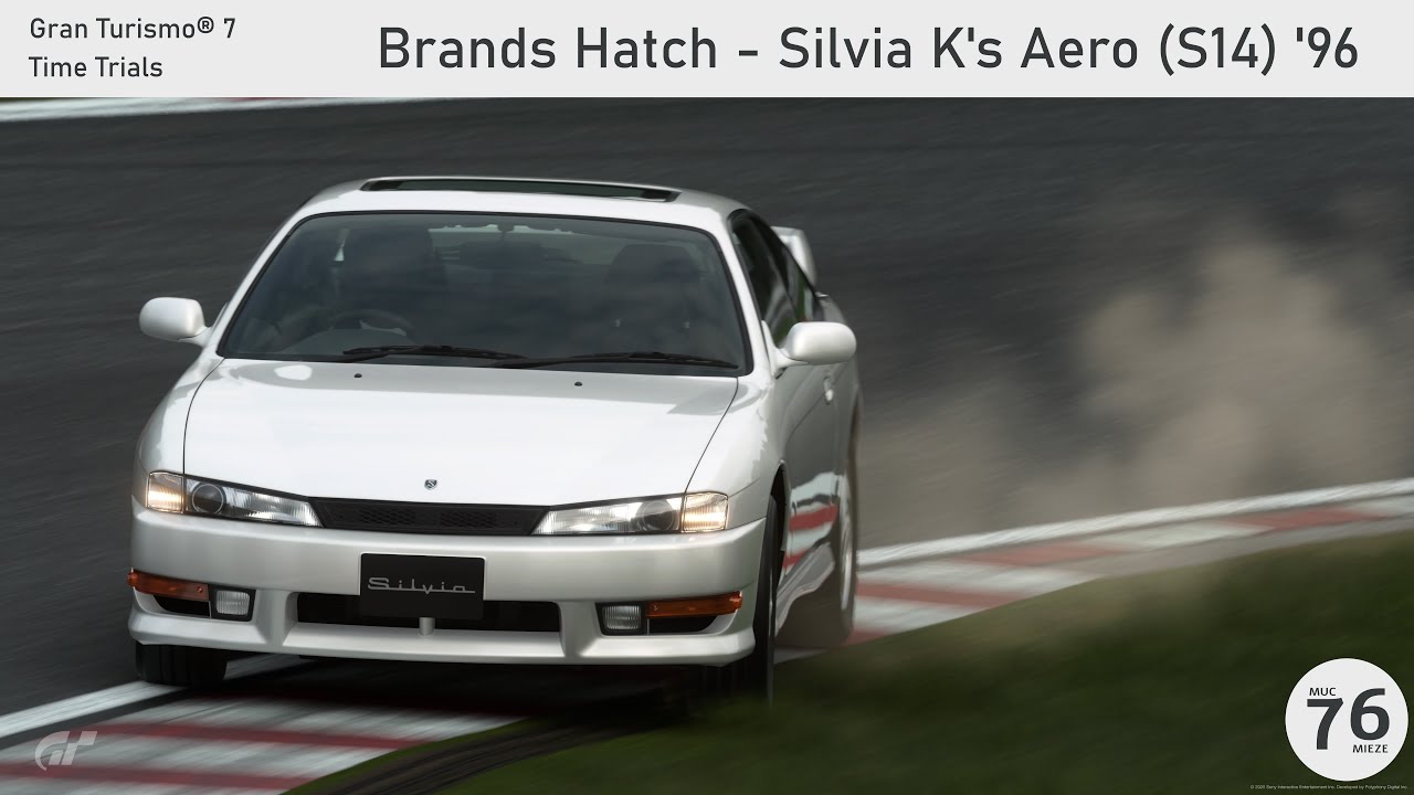 Gran Turismo® 7 | Time Trial | Brands Hatch | Nissan Silvia K's Aero ...