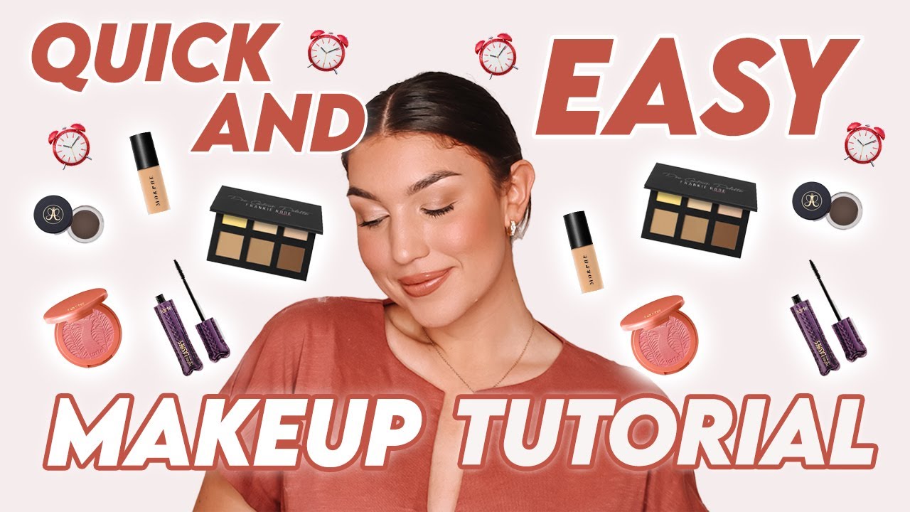 QUICK & EASY EVERYDAY MAKEUP TUTORIAL - YouTube