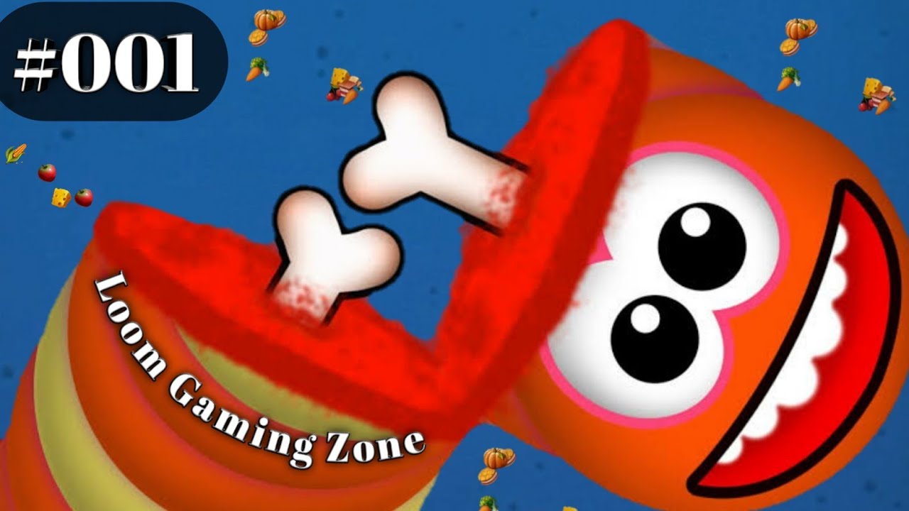 Worms zone.io #001 Pro Vs noob Snake Gameplay | Saamp wala game 2023 ...