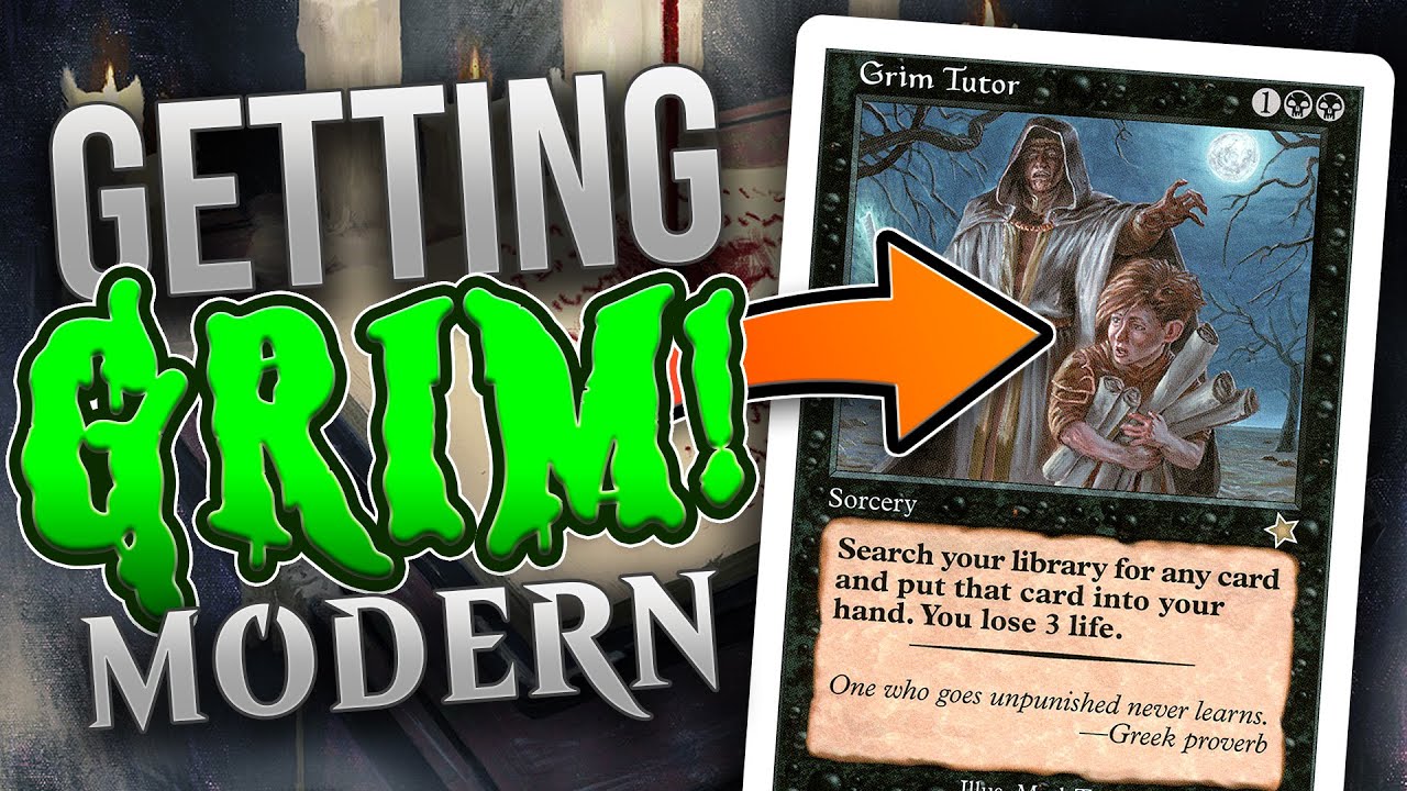 IT'S GETTING GRIM! Modern Lotus Breach/Twiddle Storm + Grim Tutor | Magic: The Gathering MTG ...