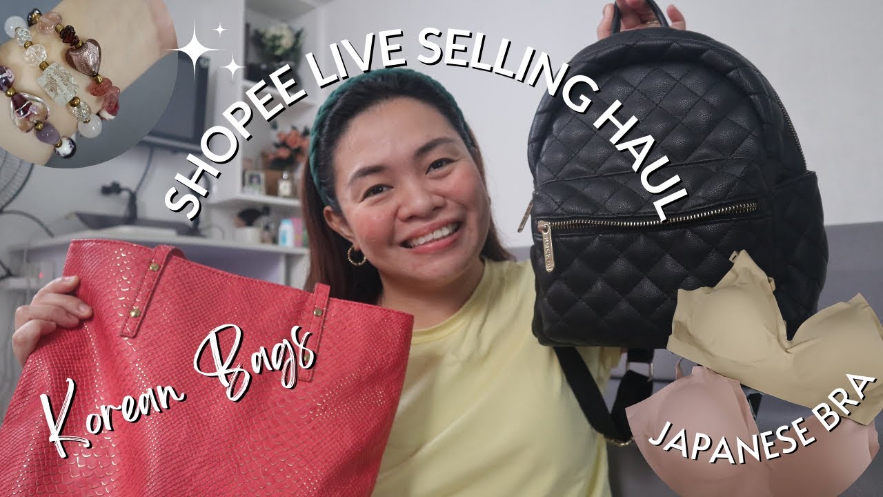 SHOPEE LIVE SELLING HAUL | NAG PAUSE SA YOUTUBE | MOMMYIMEERAMOS - YouTube