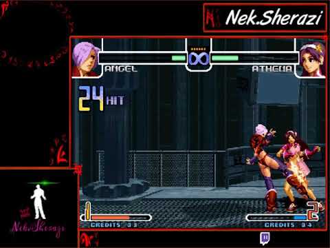 KOF 2002 angel 99 hits combo