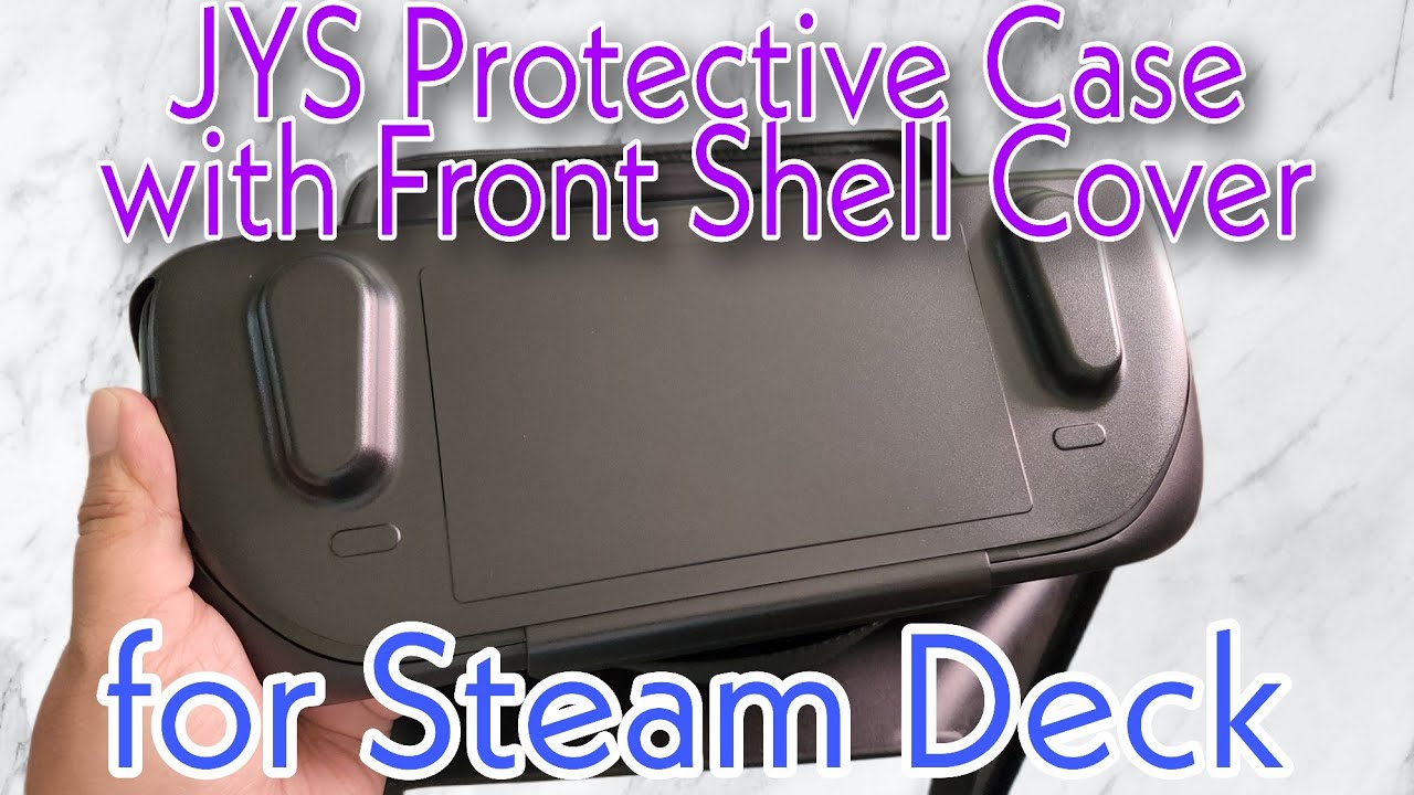 JYS Protective Case with Front Shell Cover for the Steam Deck - YouTube