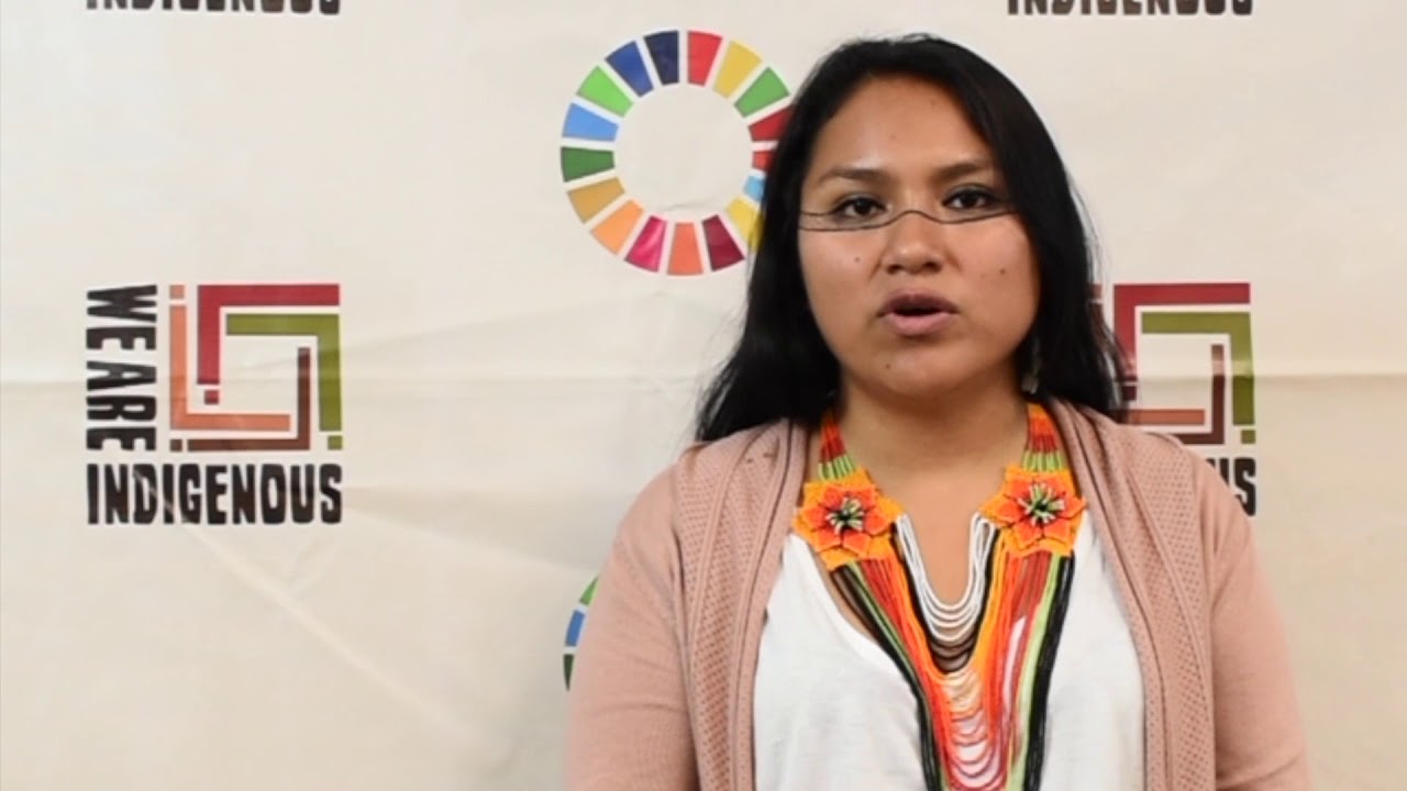 Indira Vargas – #MujeresIndigenas, Mujeres Visibles Campaña 2018 - YouTube