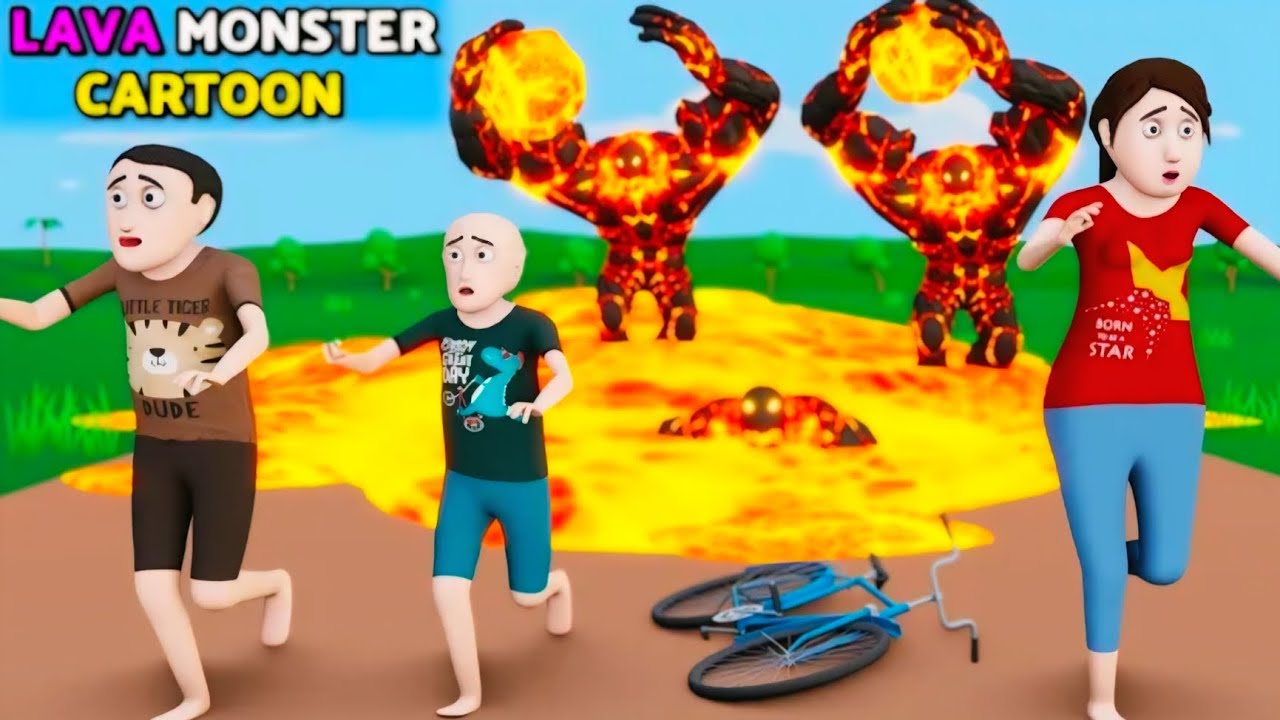 Lava Monster Wala Cartoon |Cartoon |Monster |Cartoons |Cartoon Video ...