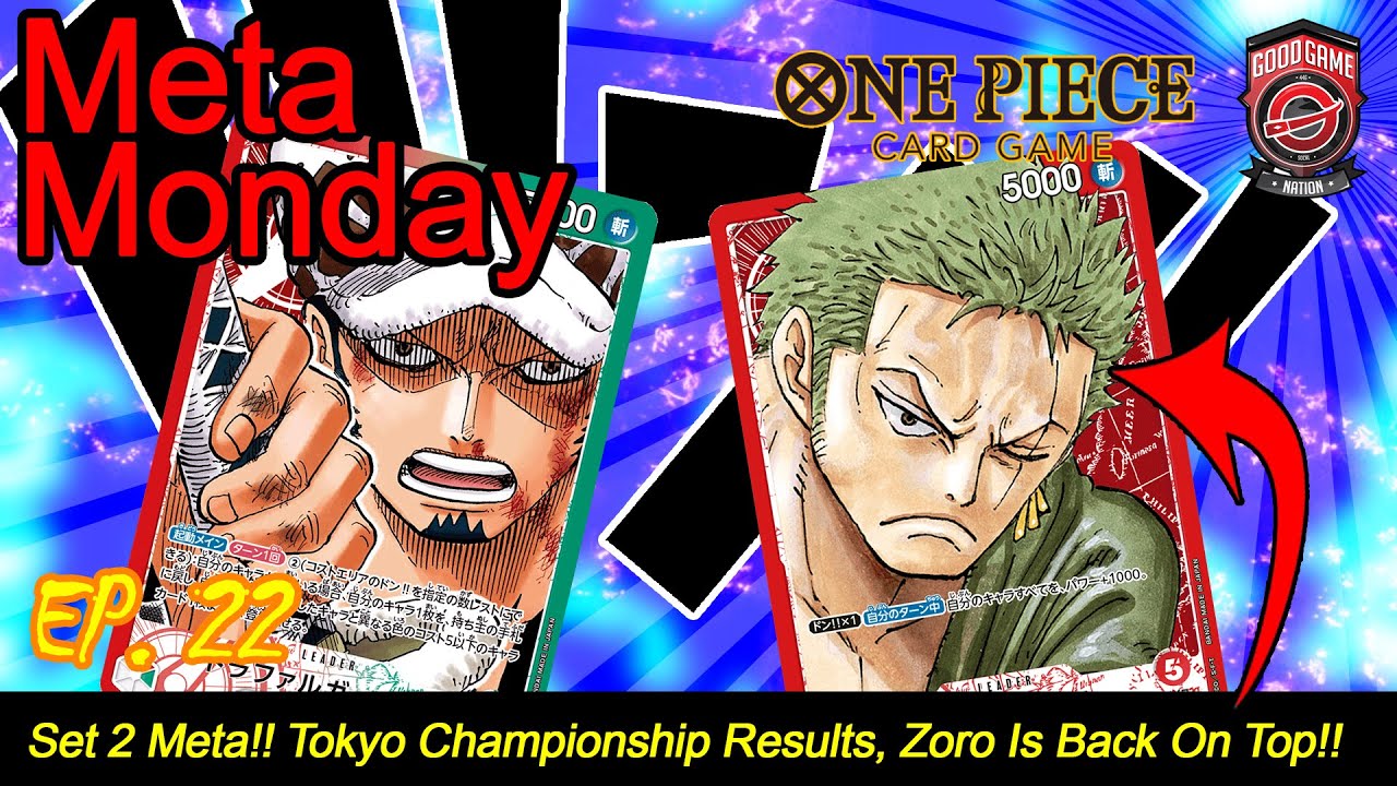 One Piece TCG - Meta Monday - Tokyo Preliminaries Winning Decks!! - YouTube