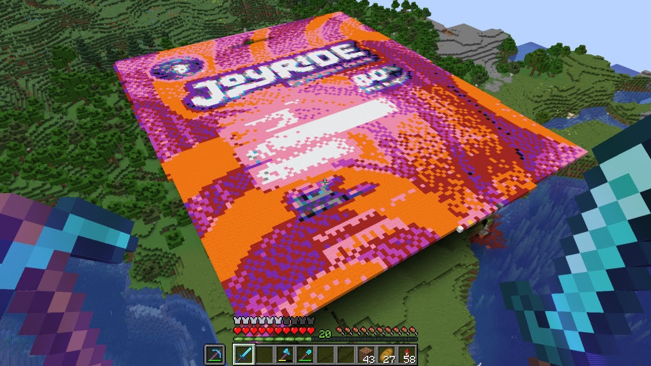 I Built Ryan Trahan's NEW CANDY in Minecraft - YouTube