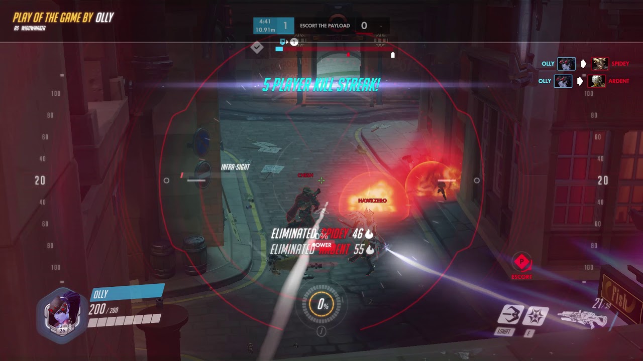 Widow 4k Kings Row - YouTube