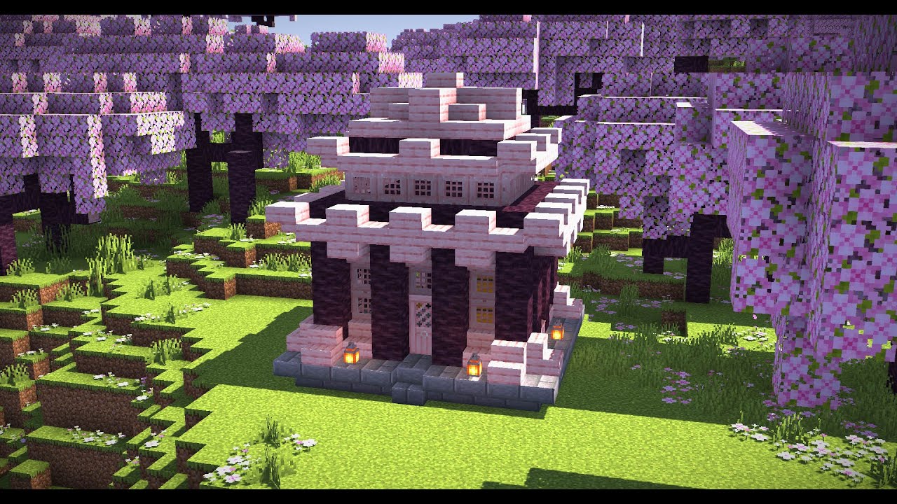 КАК ПОСТРОИТЬ ДОМ В ЯПОНСКОМ СТИЛЕ МАЙНКРАФТ Minecraft Youtube