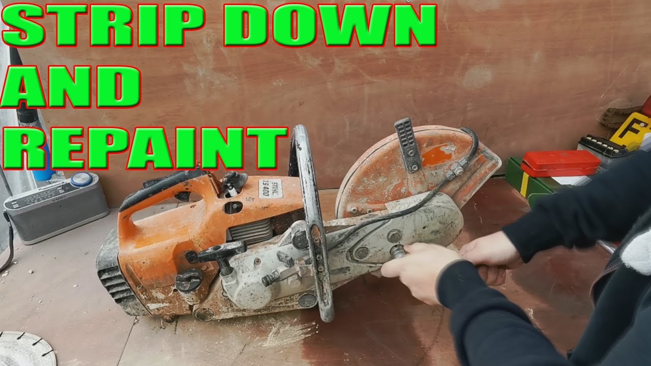 Stihl TS400 Disc Cutter Concrete Saw vlog - YouTube