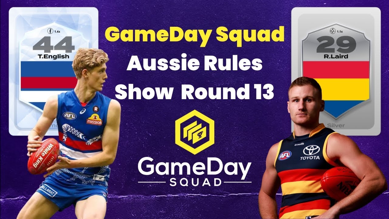 GameDay Squad Aussie Rules Show - Round 13 - YouTube